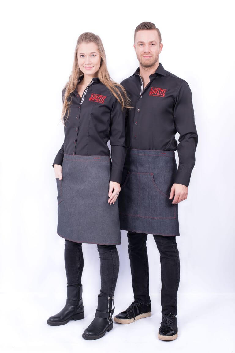 Poco bedrijfskleding heeft trendy en moderne horecakleding op maat